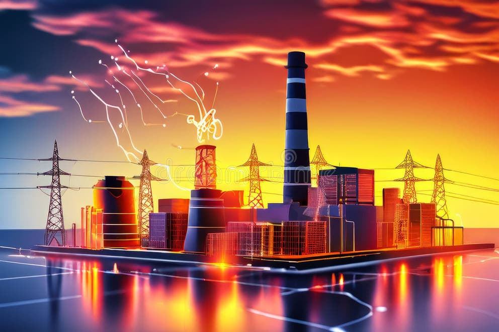 Smart Grid Analytics a Depiction of a System that Analyzes Energ Stock ...