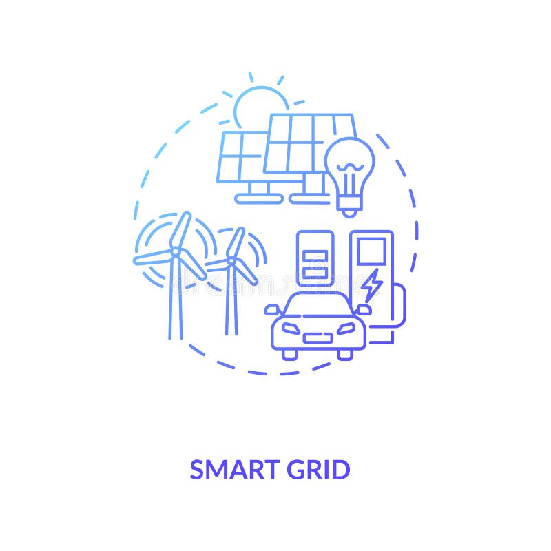 Smart Grid Icon Line Stock Illustrations – 1,937 Smart Grid Icon Line ...