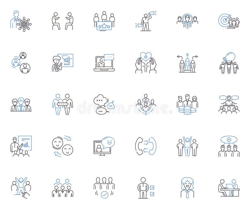 Smart Guidance Line Icons Collection. Navigation, Direction, Guidance ...