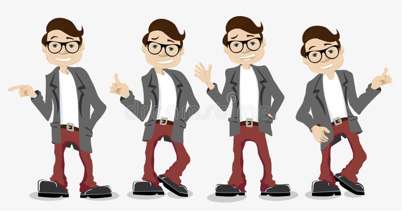 Smart Guy Cartoon Stock Illustrations – 9,174 Smart Guy Cartoon Stock ...