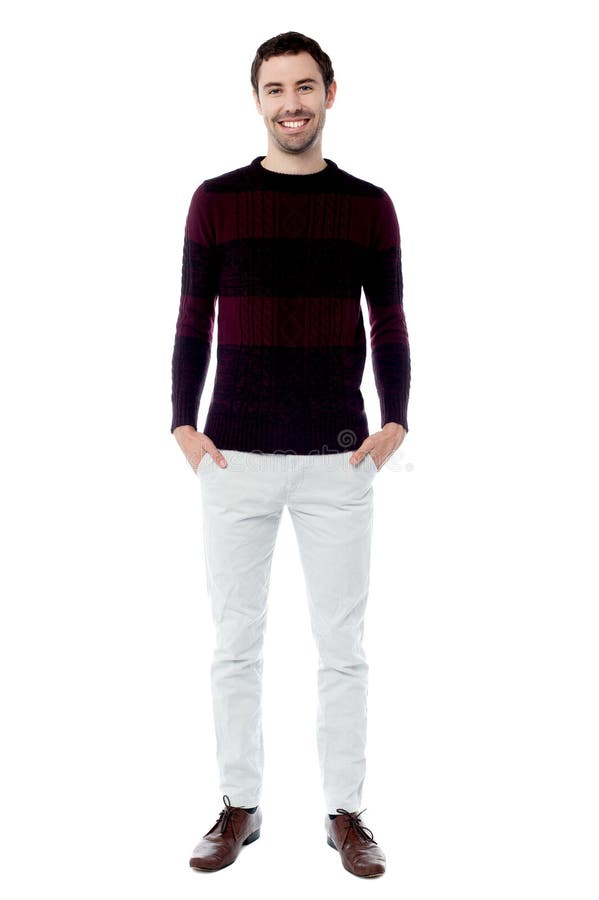 Smart guy posing in style stock photo. Image of fashion - 45586884