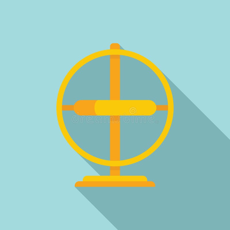 Smart Gyroscope Icon Flat Vector. Gyro Accelerometer Stock Vector ...