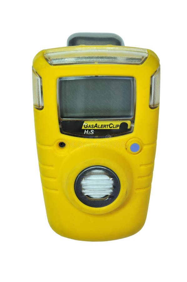 The Smart H2S Detector for Oil Industry Stock Image - Image of ...