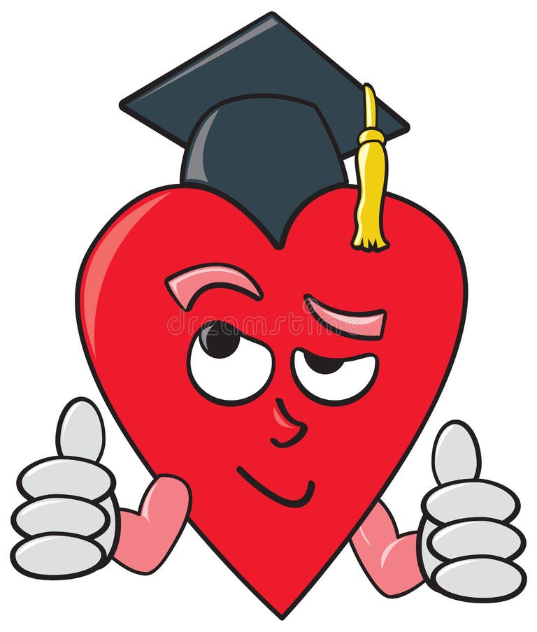 Heart Graduation Stock Illustrations – 4,181 Heart Graduation Stock ...