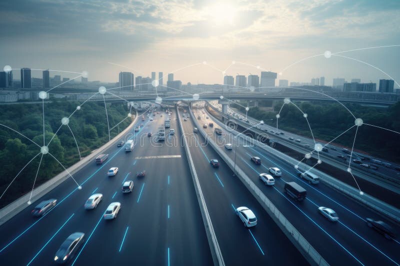 Smart Highway with Automated, Connected Vehicles that Communicate with ...