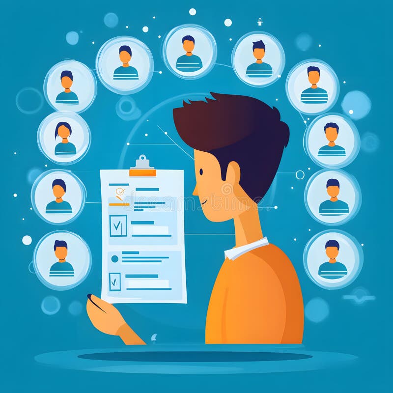 Recruiter Network Stock Illustrations – 1,393 Recruiter Network Stock ...