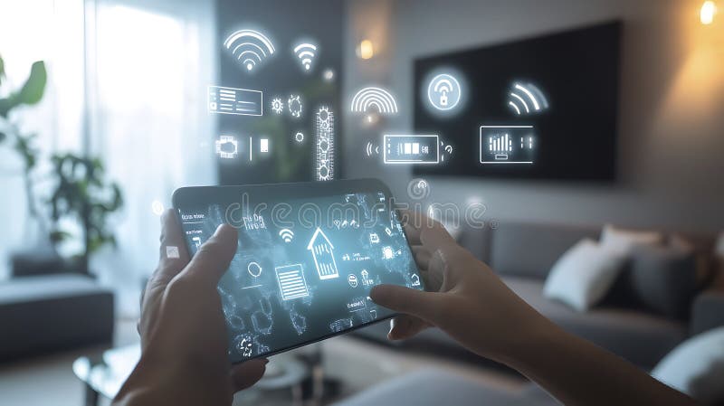 Smart Home in Action with Touch-Screen Thermostats and Light Dimmers ...