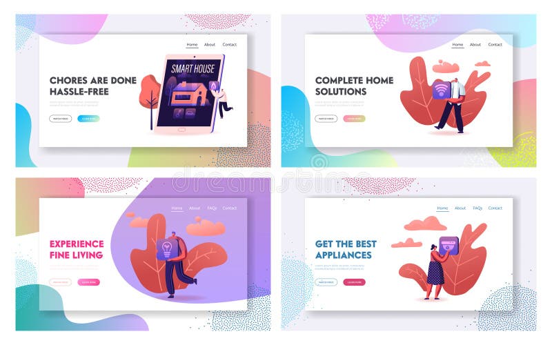 Smart Home Application Services Automation System Mobile Network ...