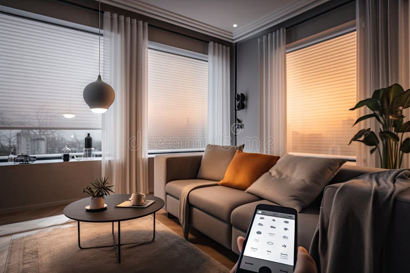 Smart Home with Automated and Voice-controlled Blinds for Different ...