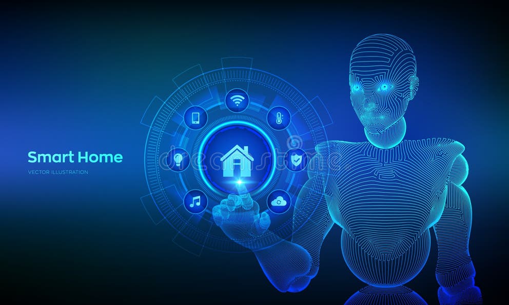 Smart Home. Automation Control System Concept Stock Vector ...