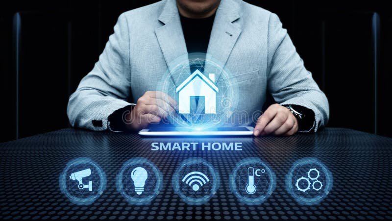 Smart Home Automation Control System. Innovation Technology Internet ...