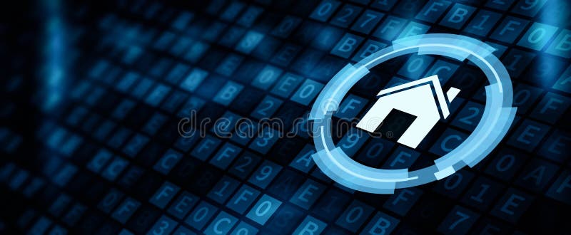 Smart Home Automation Control System. Innovation Technology Internet ...