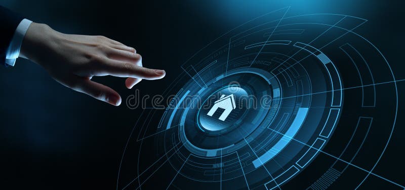 Smart Home Automation Control System. Innovation Technology Internet ...