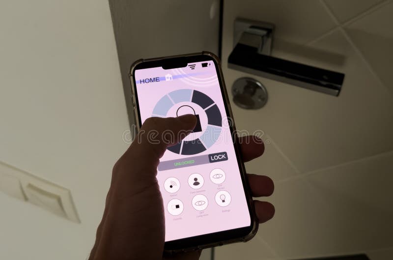 Smart Home Automation Control System. Innovation Technology Internet ...