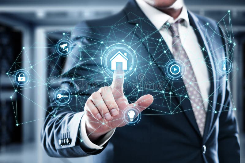 Smart Home Automation Control System. Innovation Technology Internet ...