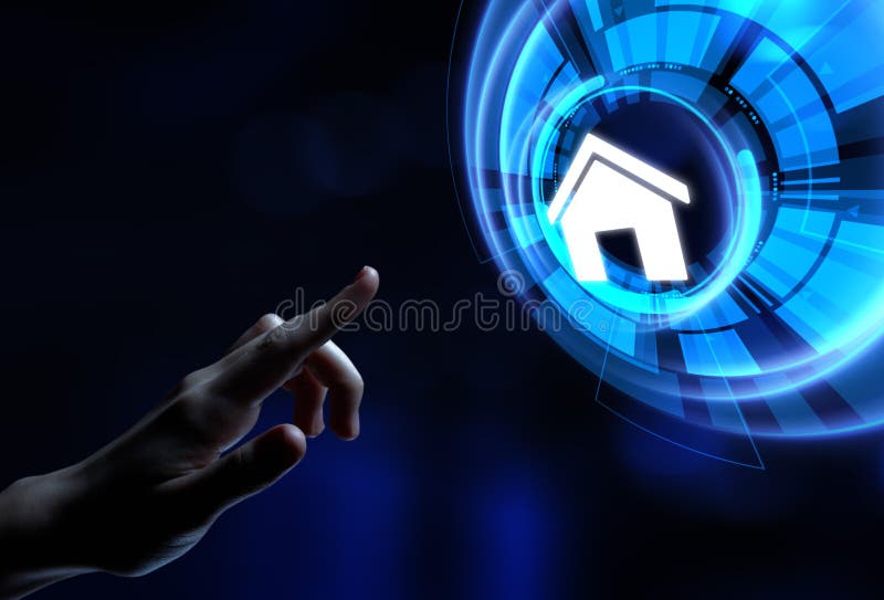 Smart Home Automation Wireless Control IOT Internet of Things Concept ...