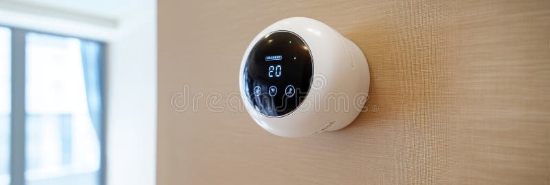 Smart Home Climate Control System with Digital Display and Control ...