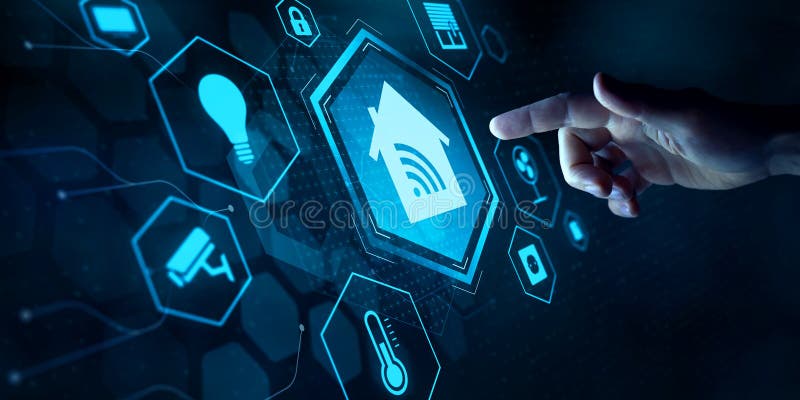 Smart Home Control Interface with Finger Touching Home Automation ...