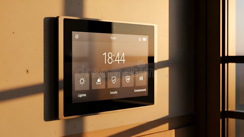 Smart Home Control Panel Automation Stock Illustrations – 6,391 Smart ...