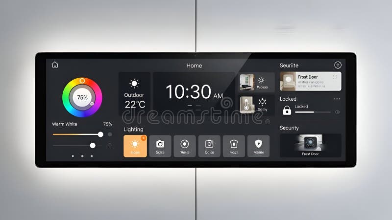 Control Panel Interface Automation Stock Illustrations – 9,724 Control ...