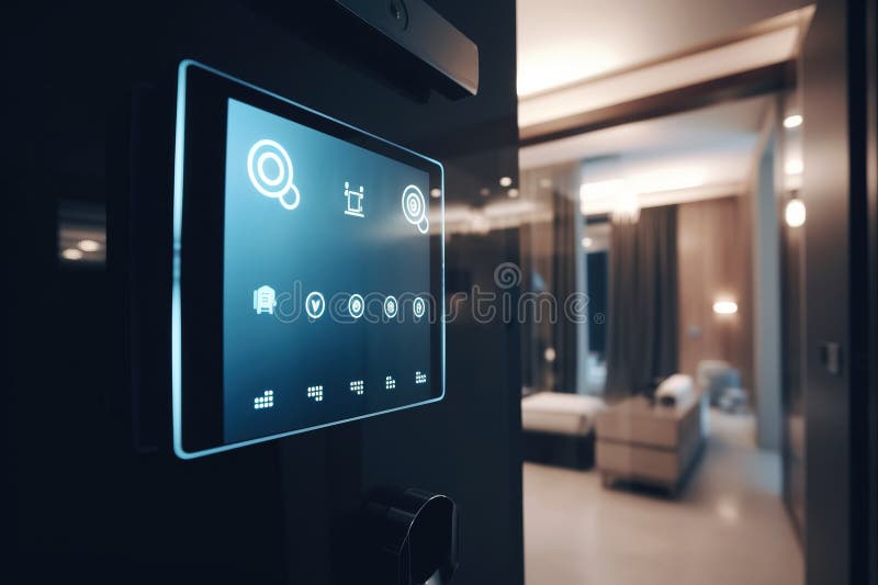 Smart Home, Control Technology with Digital Automation Application ...