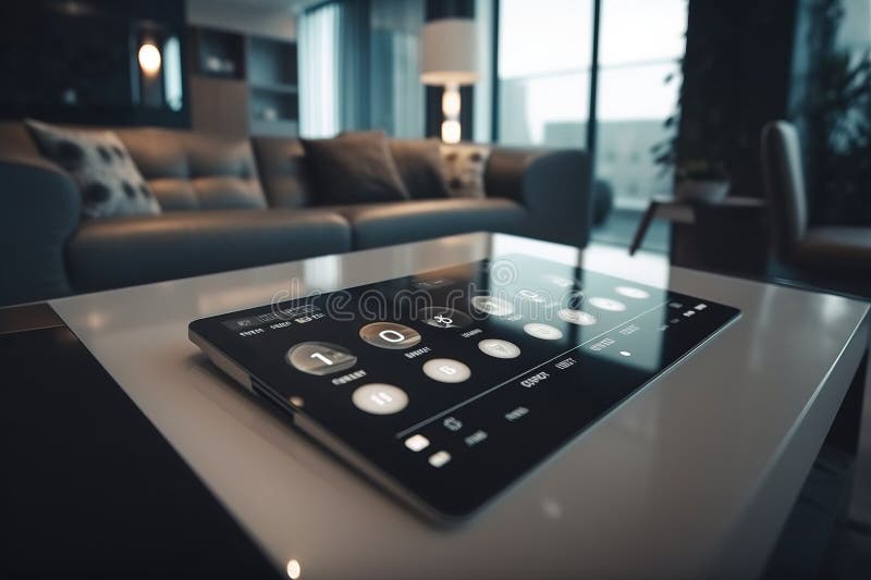 Smart Home, Control Technology with Digital Automation Application ...