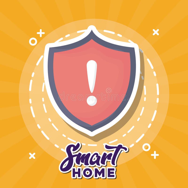 Smart home design stock vector. Illustration of home - 118880847