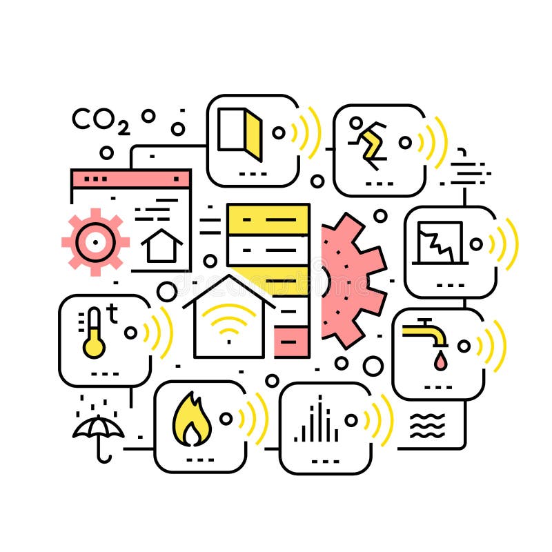 Temperature Sensors Stock Illustrations – 603 Temperature Sensors Stock ...