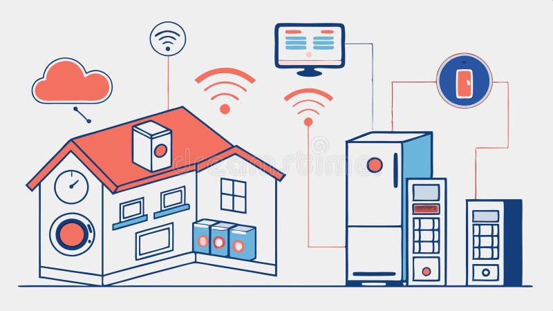 Smart Home Devices, IoT Technology for Home Automation and Tech Vector ...