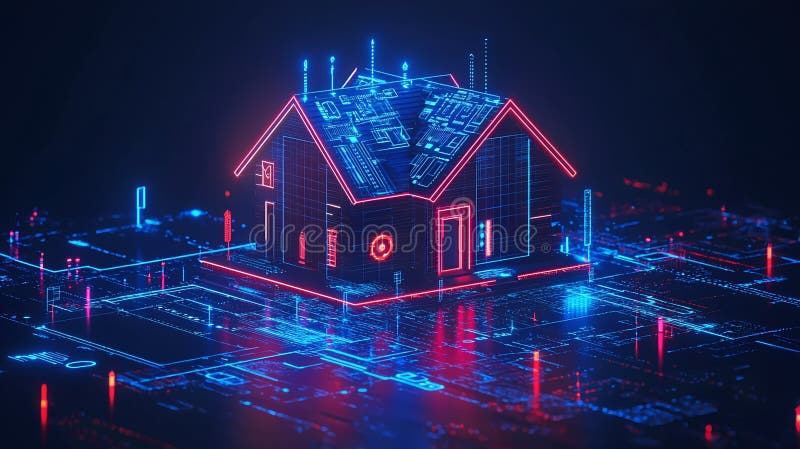 Smart Home Technology Digital House Network Future Innovation Modern ...