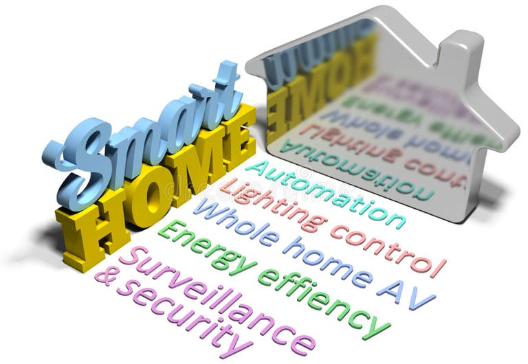 Smart Home Efficient Automation Symbol Stock Illustration ...