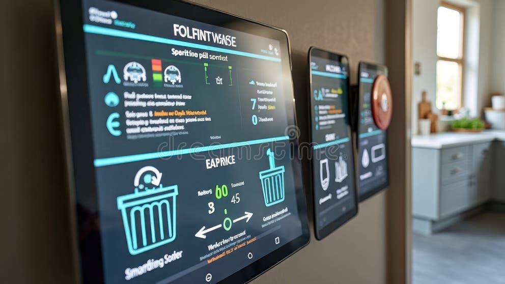 Smart Home Energy Management System with Digital Control Panels in ...