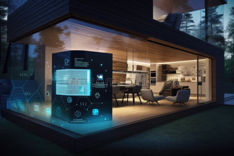 The Smart Home of the Future, with Holographic Interfaces and Virtual ...