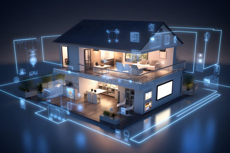 Home House Management System Using Augmented Reality, Illstration ...