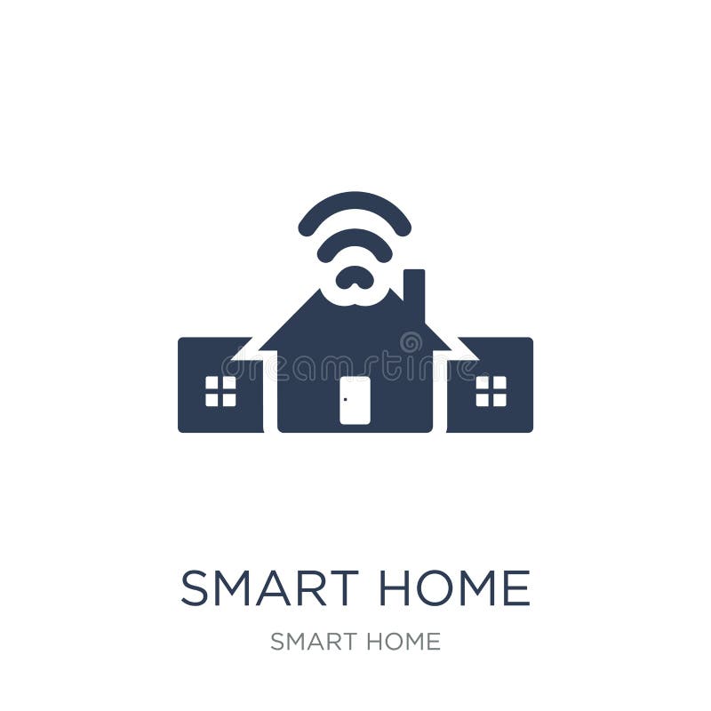 Smart Home Icon Flat Stock Illustrations – 28,974 Smart Home Icon Flat ...