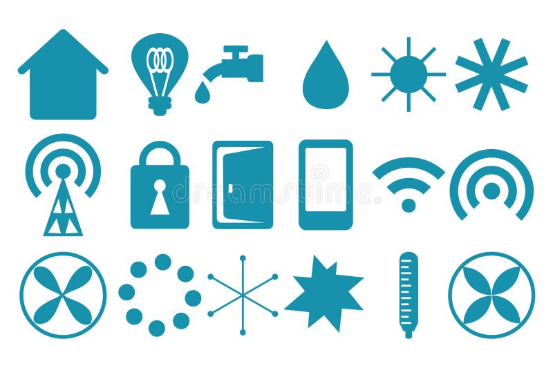 Smart Home Infographic Elements Collection. Concept House with ...