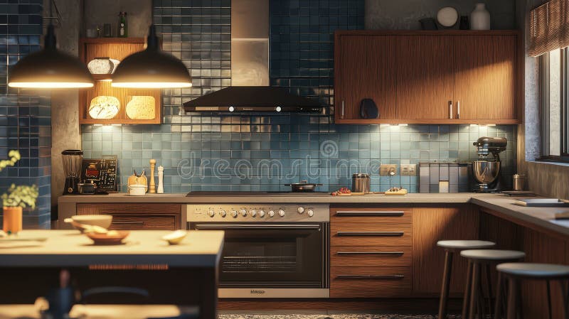 Smart Home Integration Modern Kitchen Design Enhancing Efficiency and ...