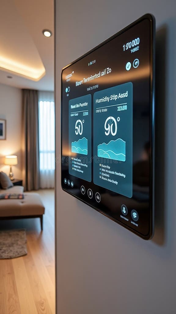 Smart Home Interface for Temperature and Humidity Control in Modern ...