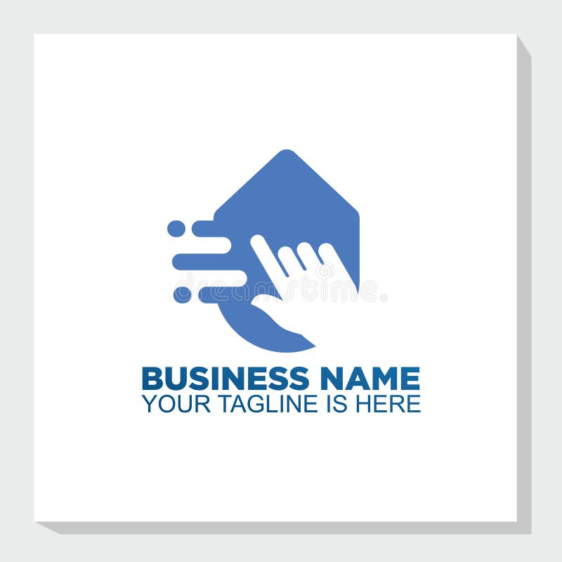 Smart Home Logo Design Concept Stock Vector - Illustration of concept ...