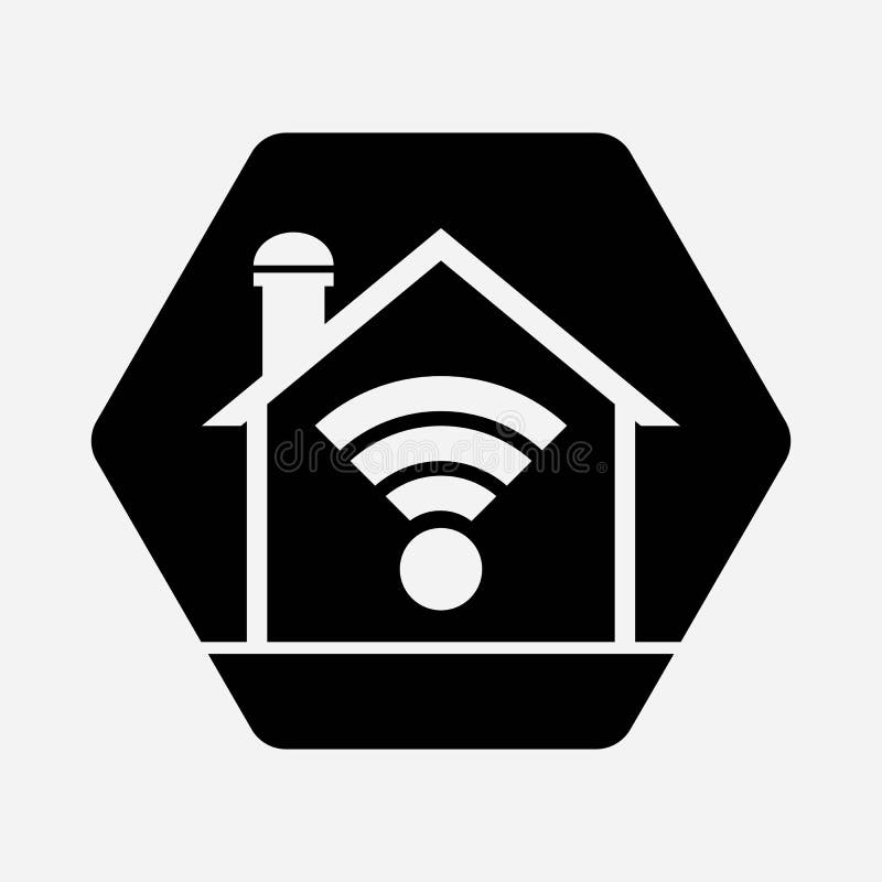 Smart Home Logo Vector Illustrations Design Stock Illustration ...