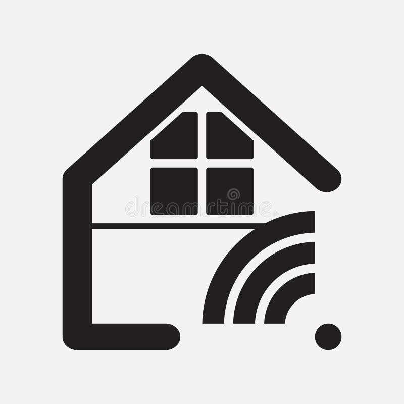 Smart Home Logo Vector Illustrations Design Stock Vector - Illustration ...