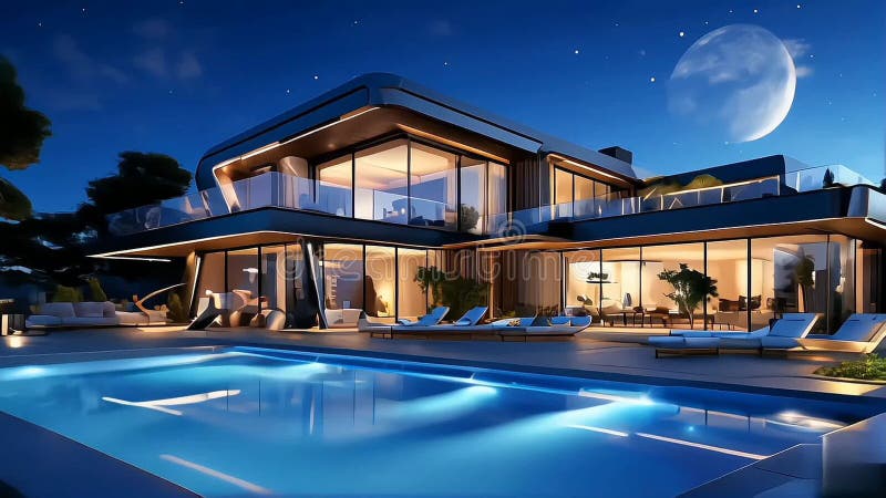 Smart Home Management Homes with Solar Panels AI. Remote Control and ...