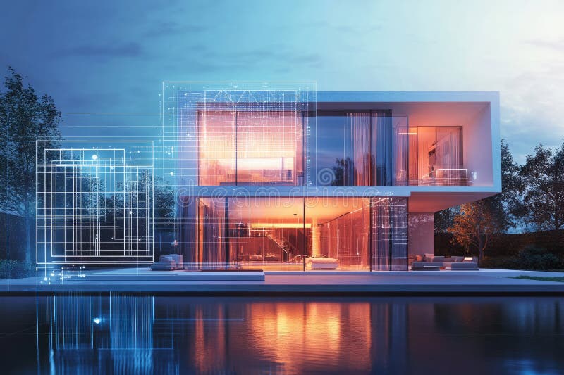 A Smart Home with Minimalist Architecture and Holographic Interfaces ...