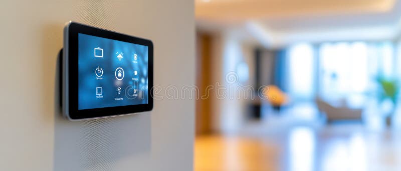 Smart Home Security Interface Displaying Motion Detection Features ...