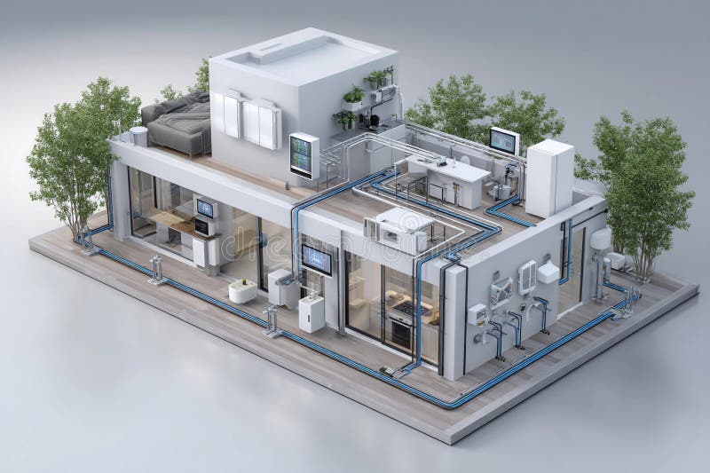 Smart Home Sensor Networks Enhance Modern Living in a Detailed ...