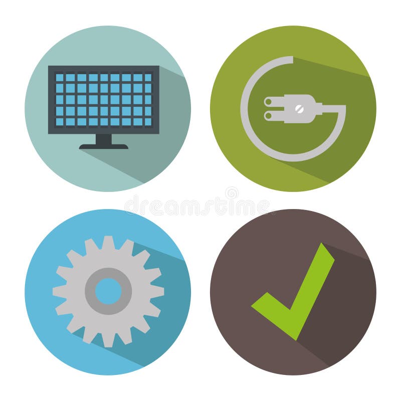 Smart home set menu icons stock vector. Illustration of site - 81869063