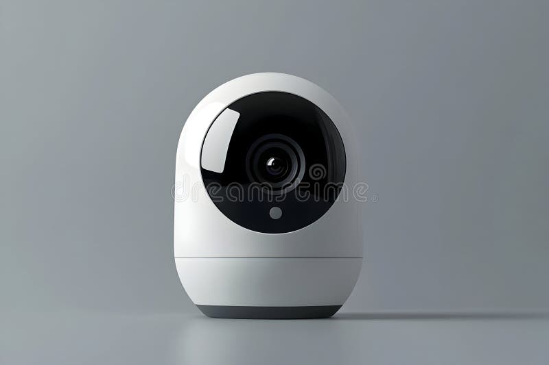 Smart Home Surveillance Camera in a Simple and Sleek Design for Indoor ...