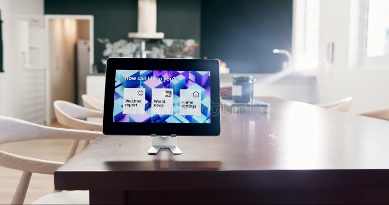 Smart Home, Tablet and Digital Security System with User Friendly ...