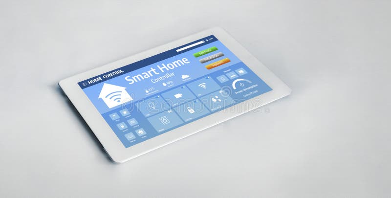 Smart Home Technology, Centric Remote Control System Digital Dashboard ...