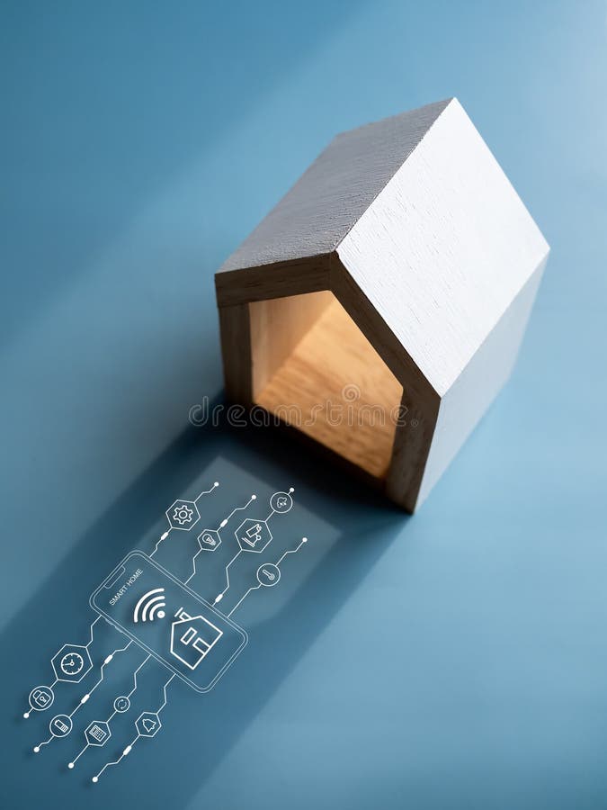 Smart Home Technology Concept. Virtual Circuit Futuristic Interface ... Smart Home Technology Concept. Virtual Circuit Futuristic Interface ...